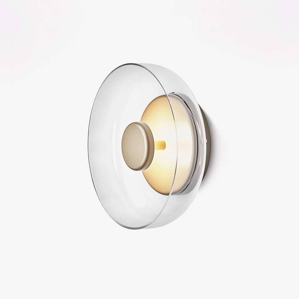 LED Wall Lights for Living Room – Brass Circular Design – Jagmag Lights