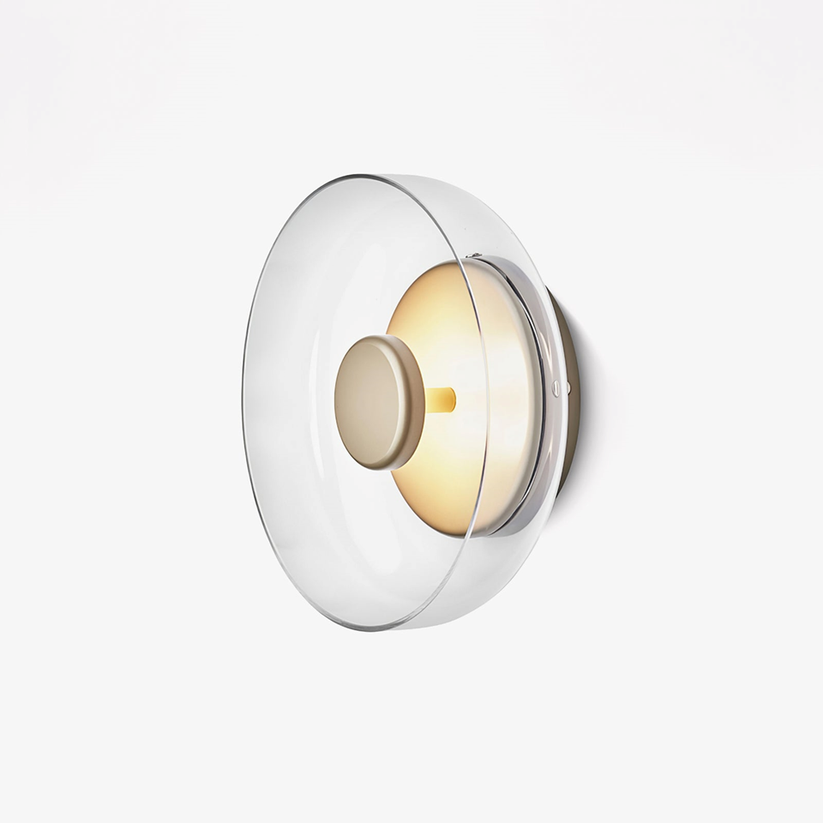LED Wall Lights for Living Room – Brass Circular Design – Jagmag Lights